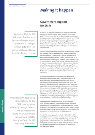 UK Small Modular Reactors: A National Endeavour | PDF