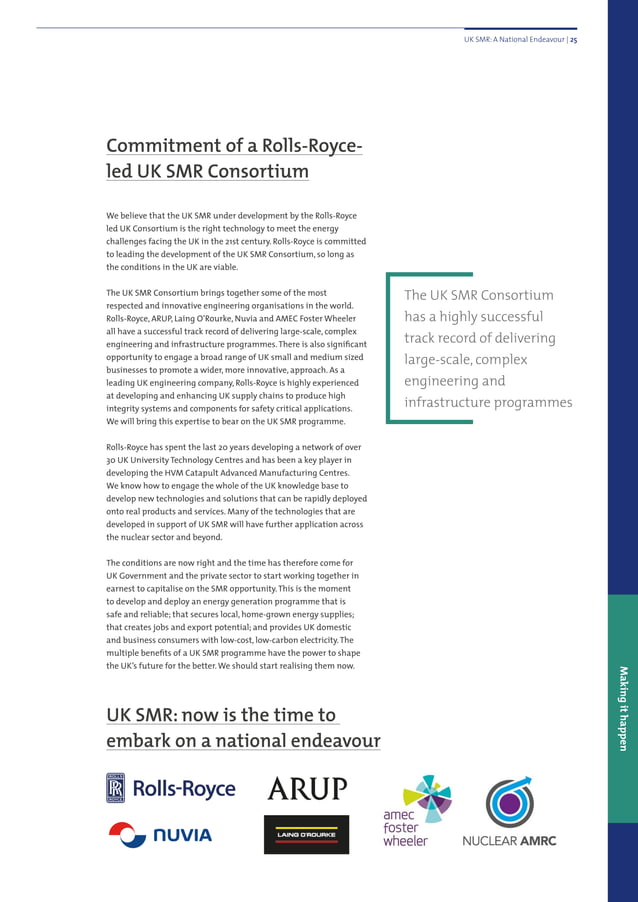 UK Small Modular Reactors: A National Endeavour | PDF