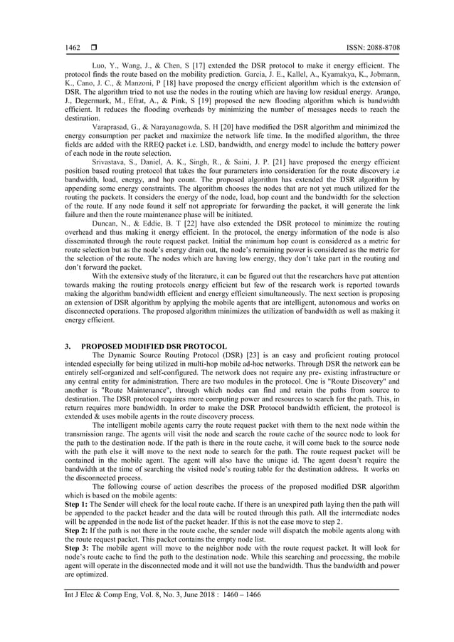 Extended Bandwidth Optimized And Energy Efficient Dynamic Source Routing Protocol In Mobile Ad