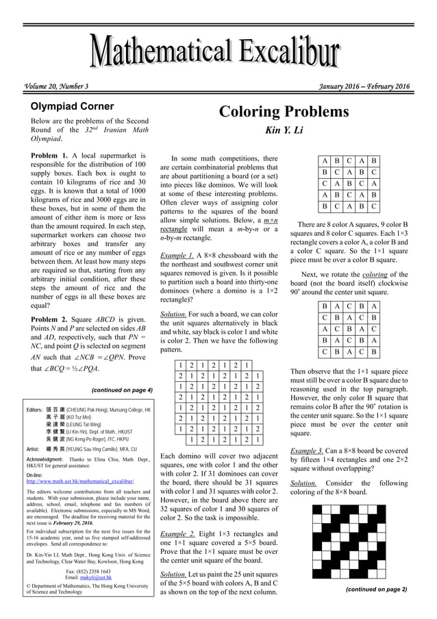 coloring problems | PDF