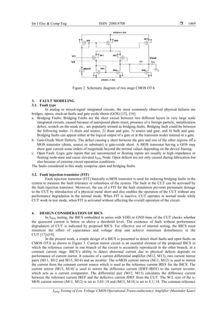 I DDQ Testing of Low Voltage CMOS Operational Transconductance ...