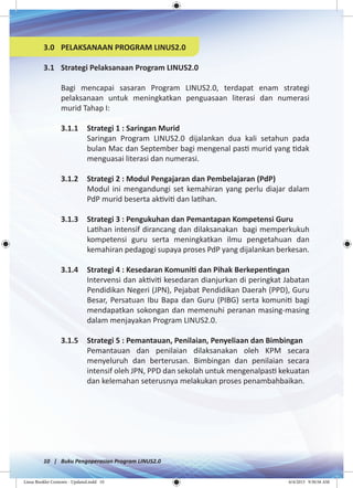 Buku Pengoperasian LINUS2.0 | PDF
