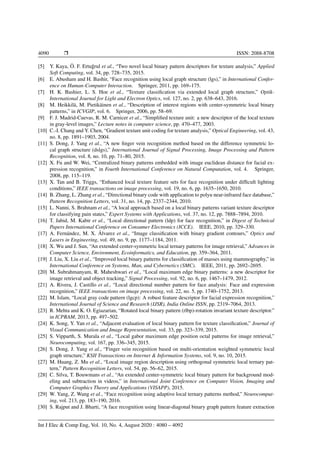 Local feature extraction based facial emotion recognition: A survey | PDF