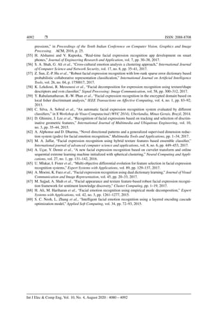 Local feature extraction based facial emotion recognition: A survey | PDF