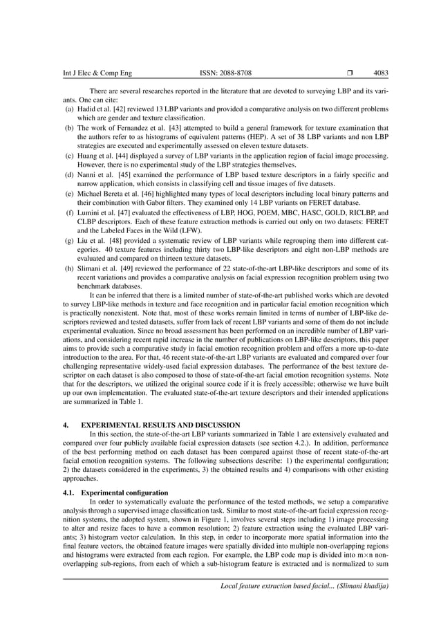 Local feature extraction based facial emotion recognition: A survey | PDF Local feature extraction based facial emotion recognition: A survey | PDF