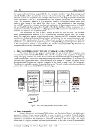 Age Invariant Face Recognition using Convolutional Neural Network | PDF