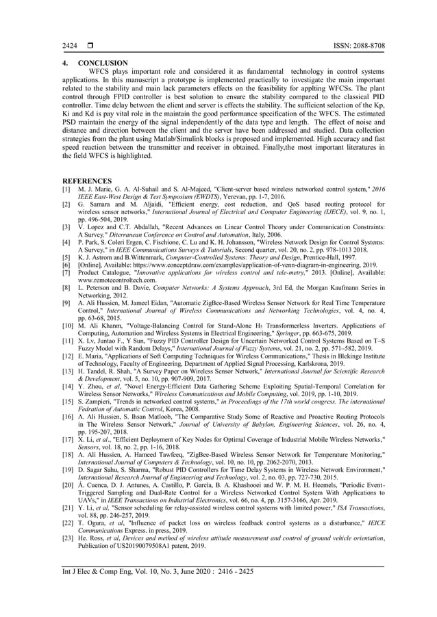 Effect Of Fuzzy Pid Controller On Feedback Control Systems Based On