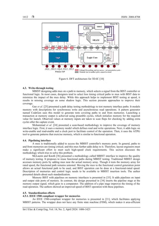 Testing nanometer memories: a review of architectures, applications ...