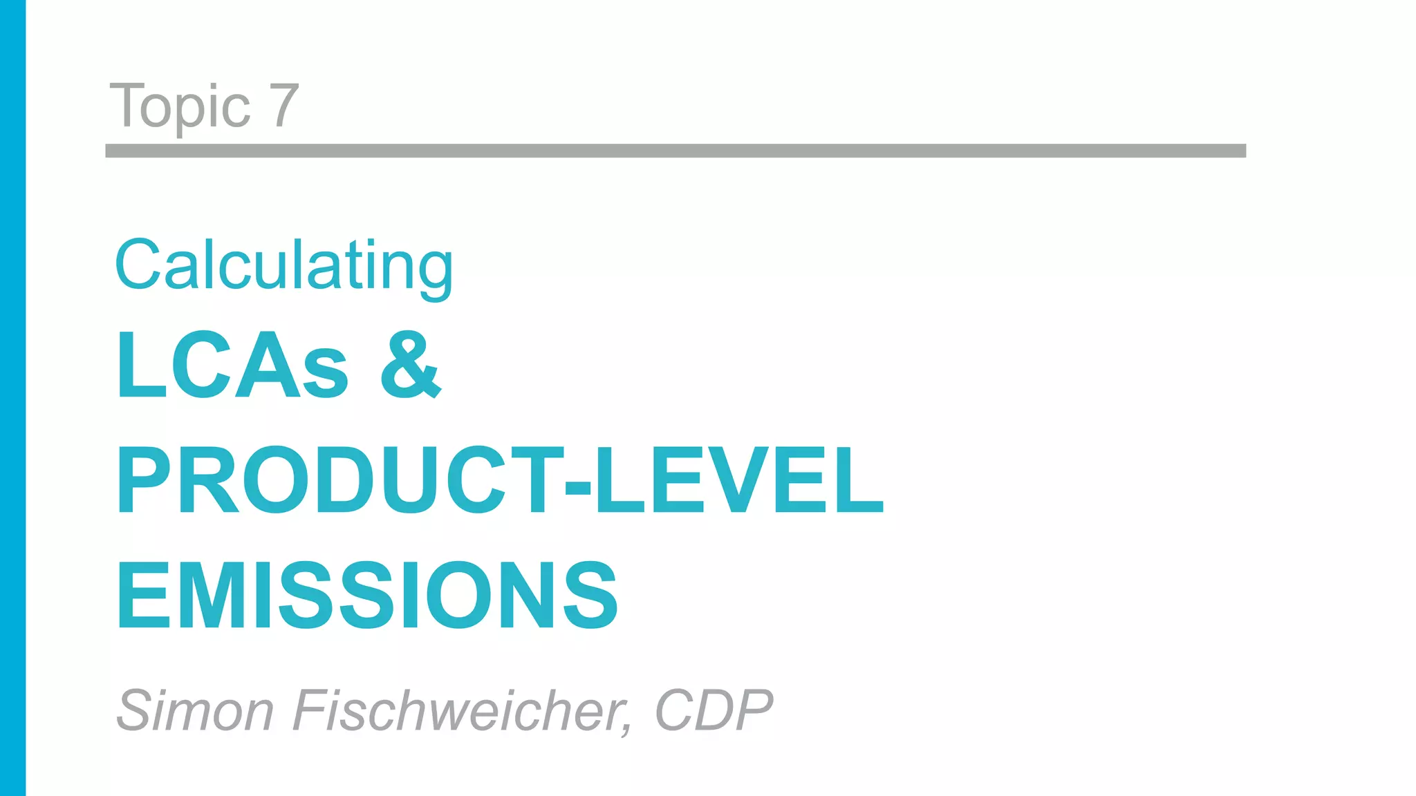 VERGE 22: How to Calculate Scope 3 Emissions | PDF