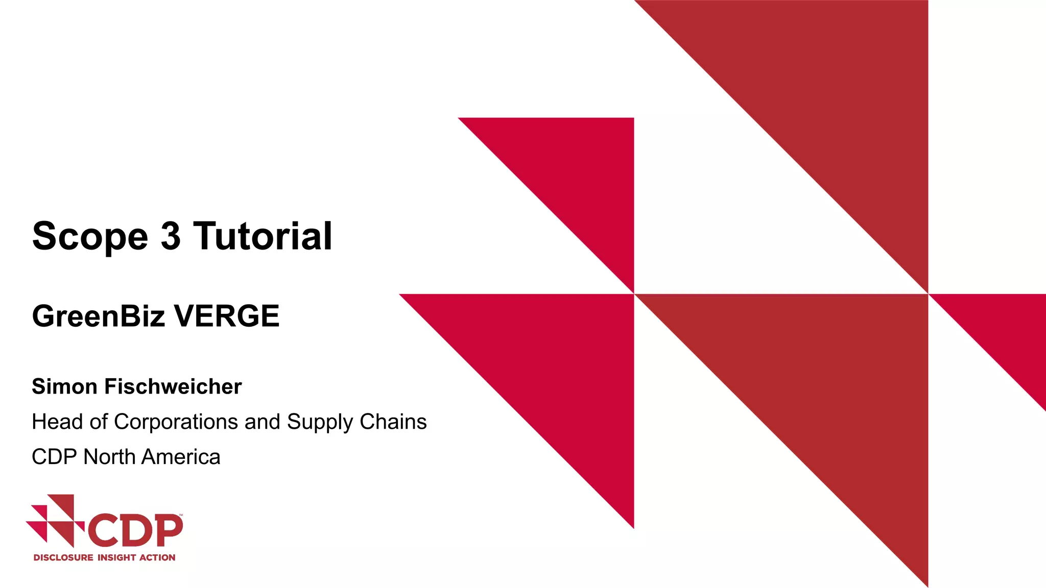 VERGE 22: How to Calculate Scope 3 Emissions | PDF