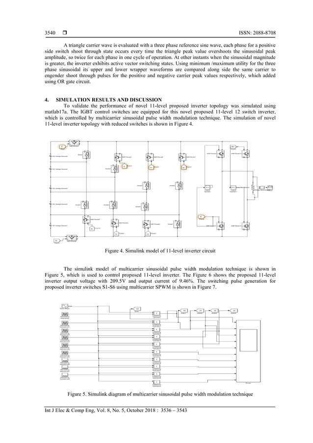 Design and Simulation of Novel 11-level Inverter Scheme with Reduced Switches | PDF | Home ...