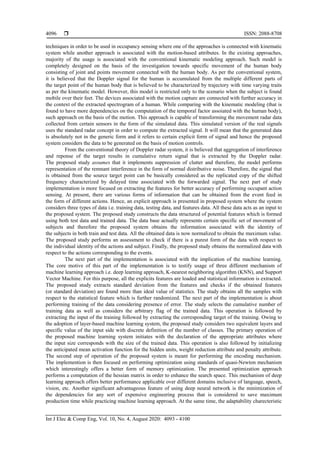 Analytical framework for optimized feature extraction for upgrading occupancy sensing performance