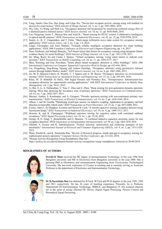 Analytical framework for optimized feature extraction for upgrading occupancy sensing performance