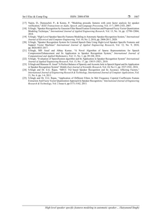 High level speaker specific features modeling in automatic speaker recognition system | PDF