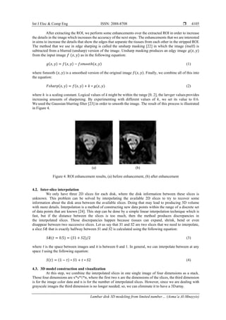 Lumbar disk 3D modeling from limited number of MRI axial slices | PDF | 3-D Graphics | Computer ...