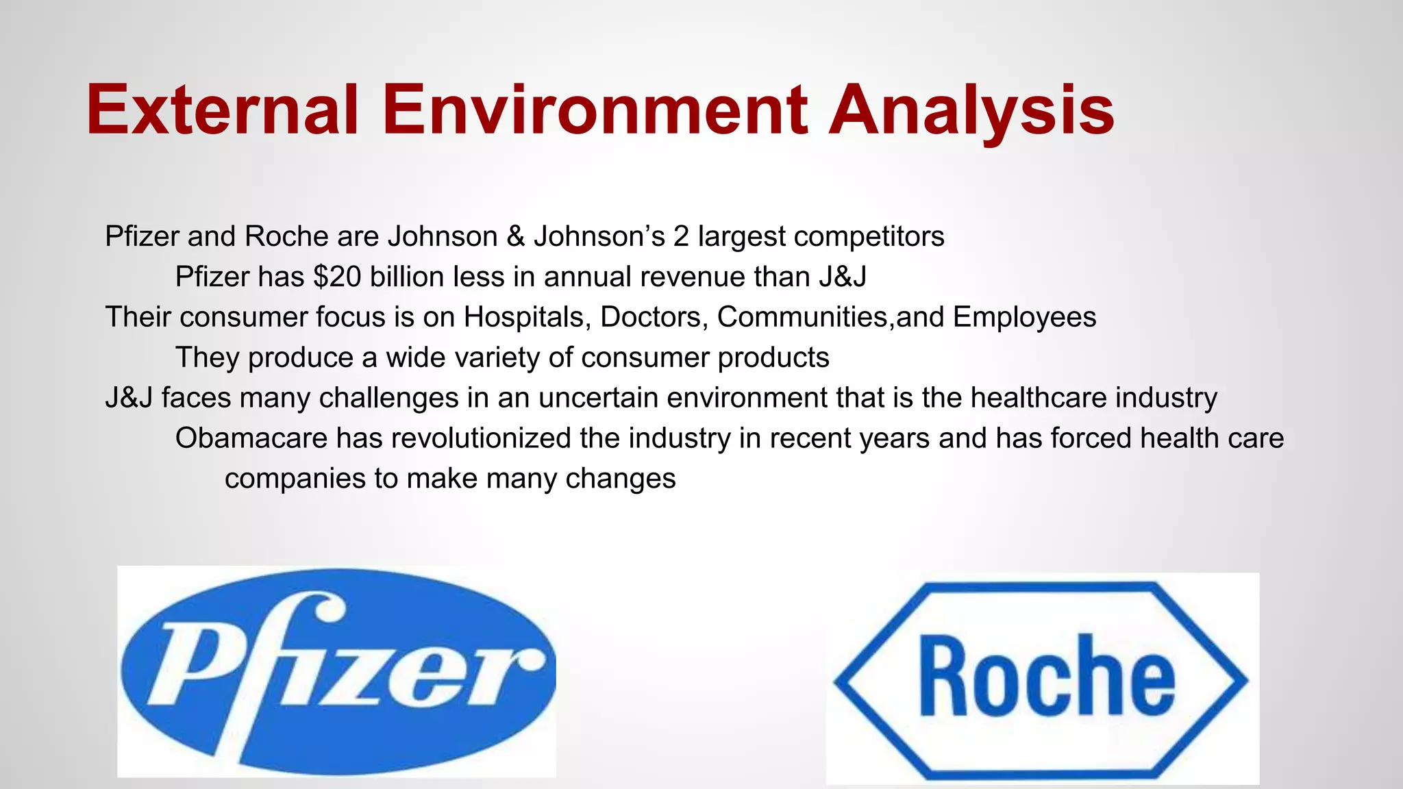 Johnson & Johnson Organizational Research Project | PPTX ...