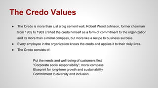 Johnson & Johnson Organizational Research Project | PPTX ...