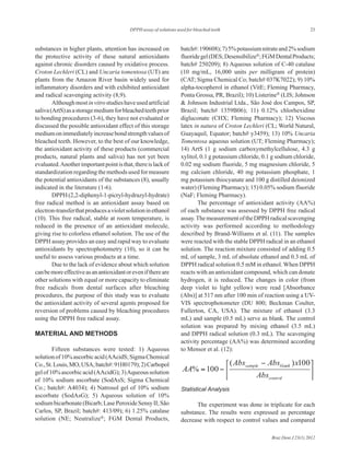 DPPH assay | PDF