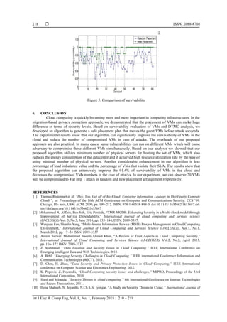 Migration of Virtual Machine to improve the Security in Cloud Computing | PDF
