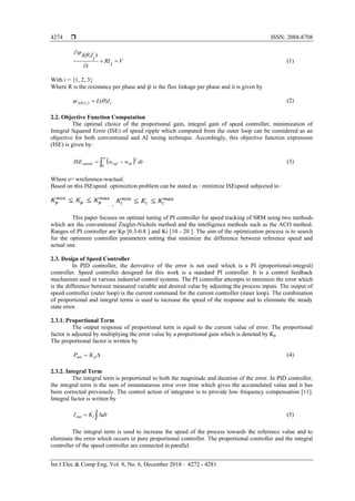 A Novel Technique for Tuning PI-controller in Switched Reluctance Motor Drive for Transportation ...