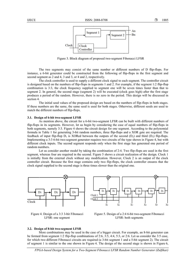Fpga Based Design System For A Two Segment Fibonacci Lfsr Random Number Generator Pdf 4353