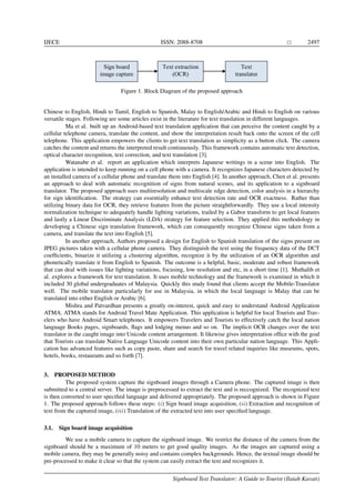 Signboard Text Translator: A Guide to Tourist | PDF