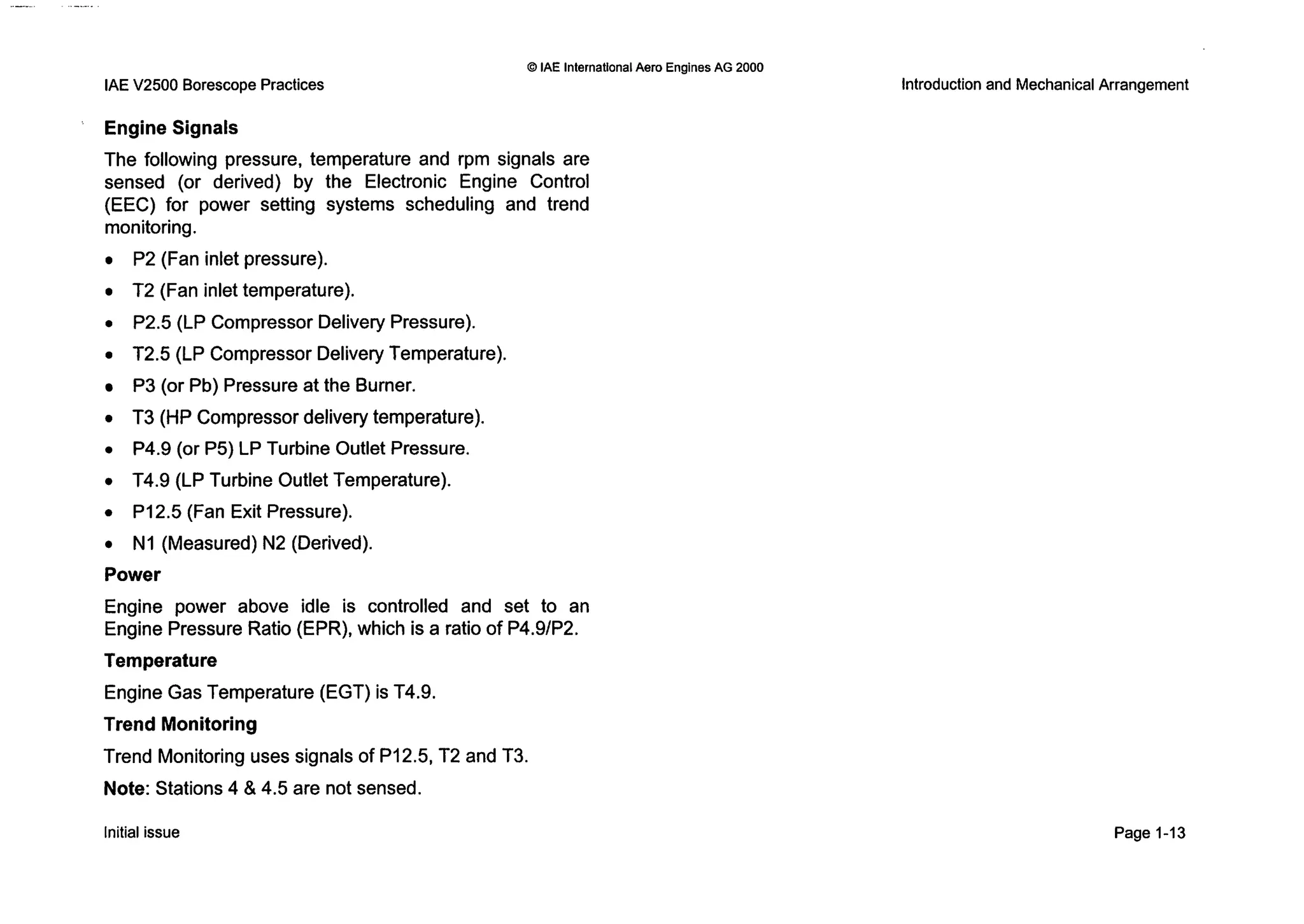 V2500 bsi issue 01 | PDF | Aviation Industry | Industries