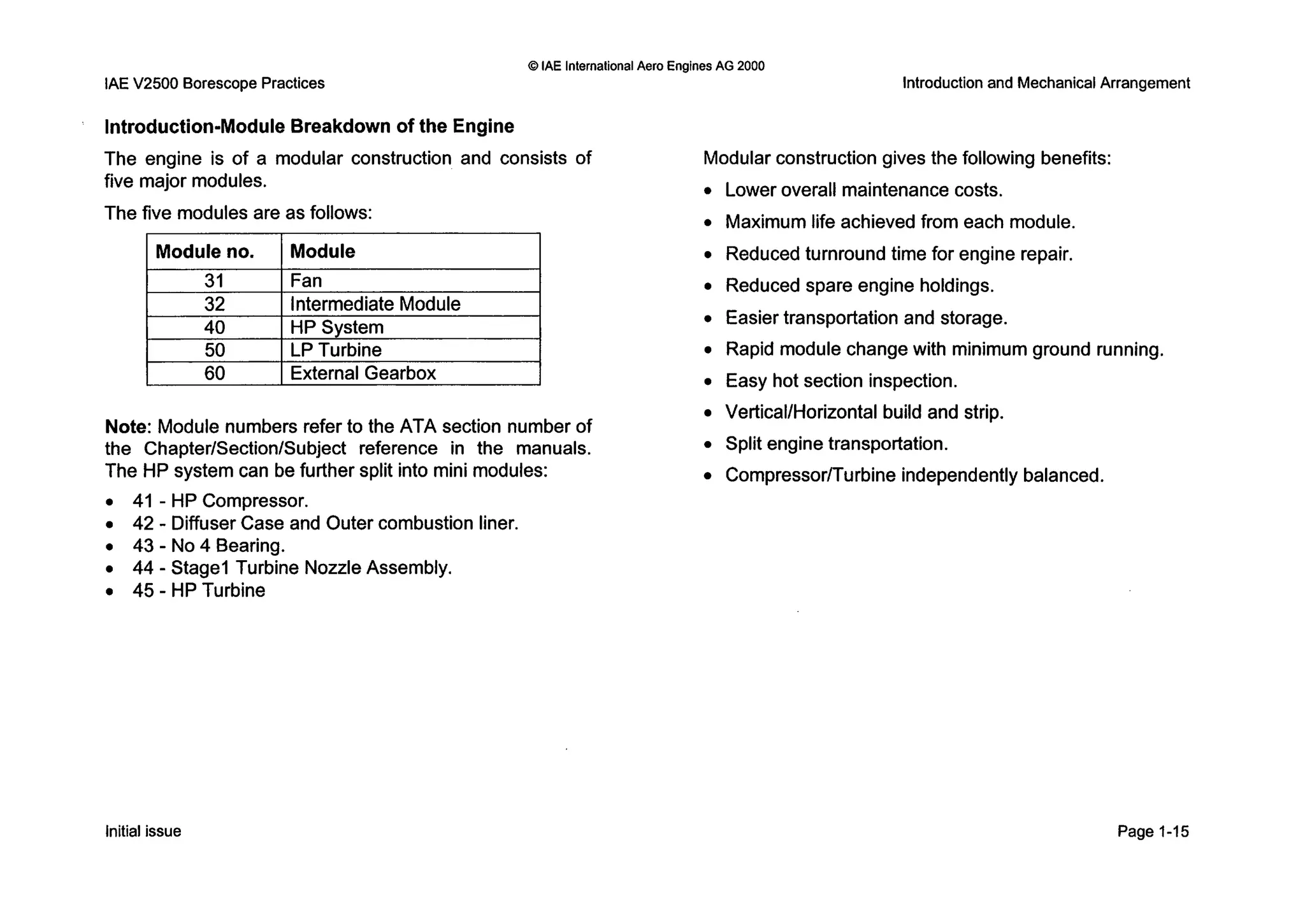 V2500 bsi issue 01 | PDF | Aviation Industry | Industries