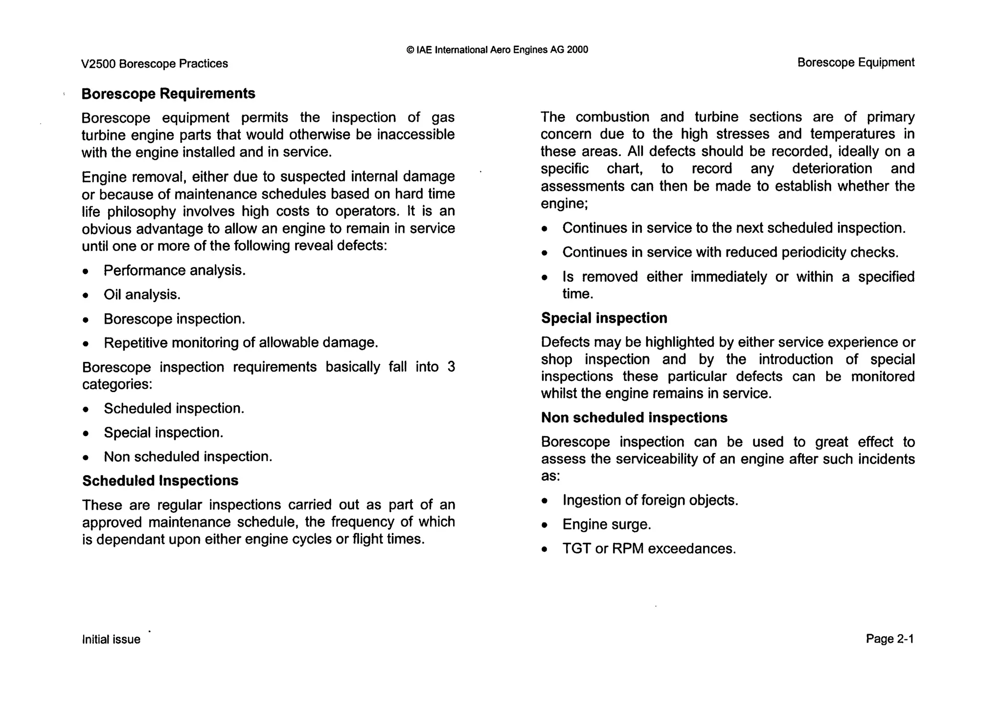V2500 bsi issue 01 | PDF