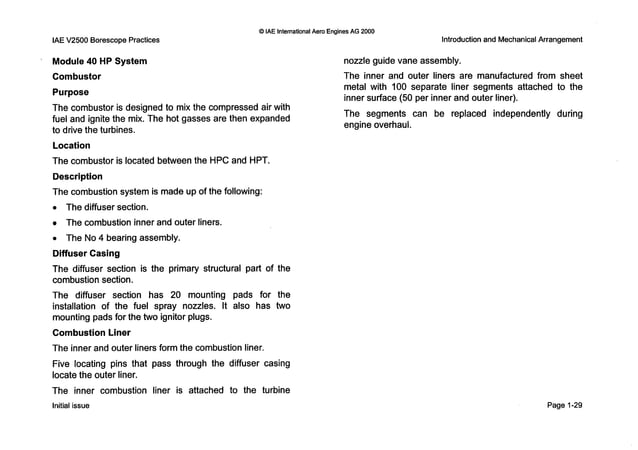 V2500 bsi issue 01 | PDF | Aviation Industry | Industries