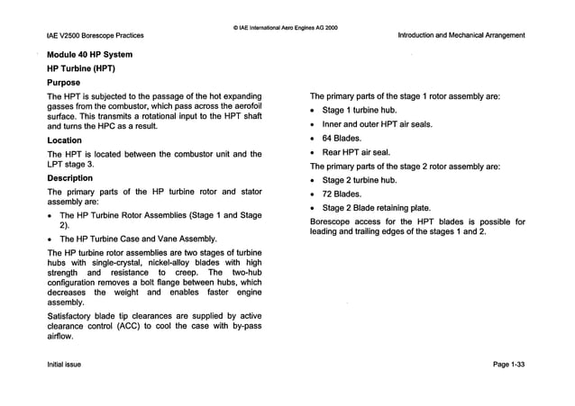 V2500 bsi issue 01 | PDF | Aviation Industry | Industries