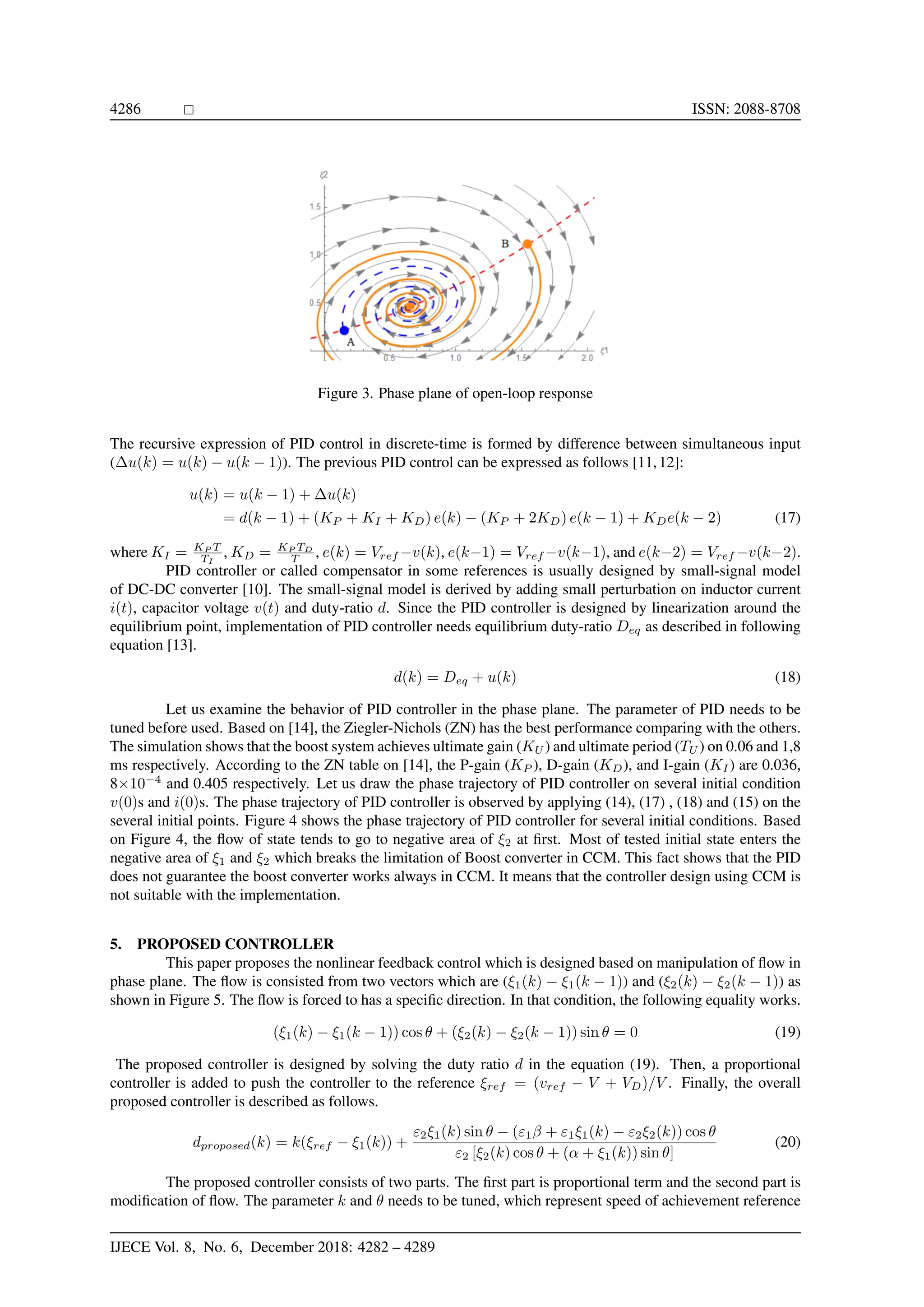 A Novel Nonlinear Control Of Boost Converter Using Ccm Phase Plane Pdf