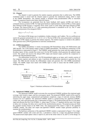 Design and analysis of optimized CORDIC based GMSK system on FPGA platform | PDF