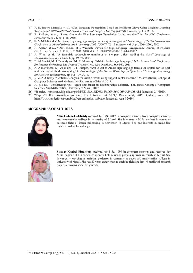 Application for Iraqi sign language translation on Android system | PDF ...