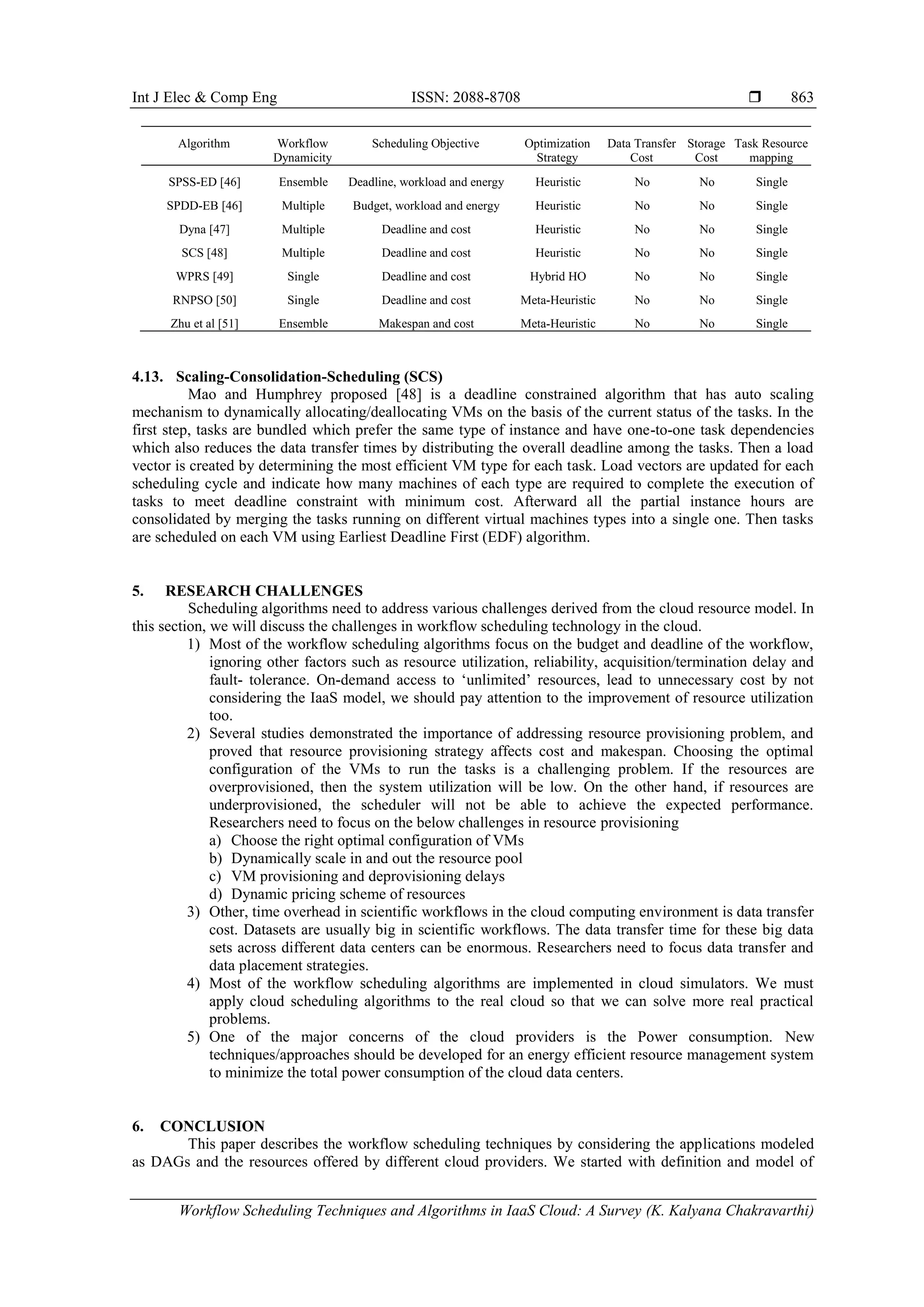 Workflow Scheduling Techniques And Algorithms In Iaas Cloud A Survey Pdf