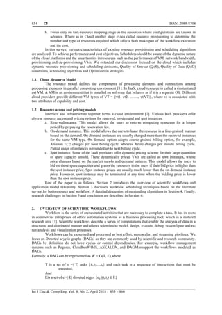 Workflow Scheduling Techniques and Algorithms in IaaS Cloud: A Survey | PDF