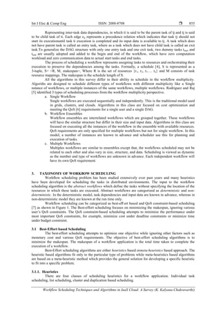 Workflow Scheduling Techniques and Algorithms in IaaS Cloud: A Survey | PDF