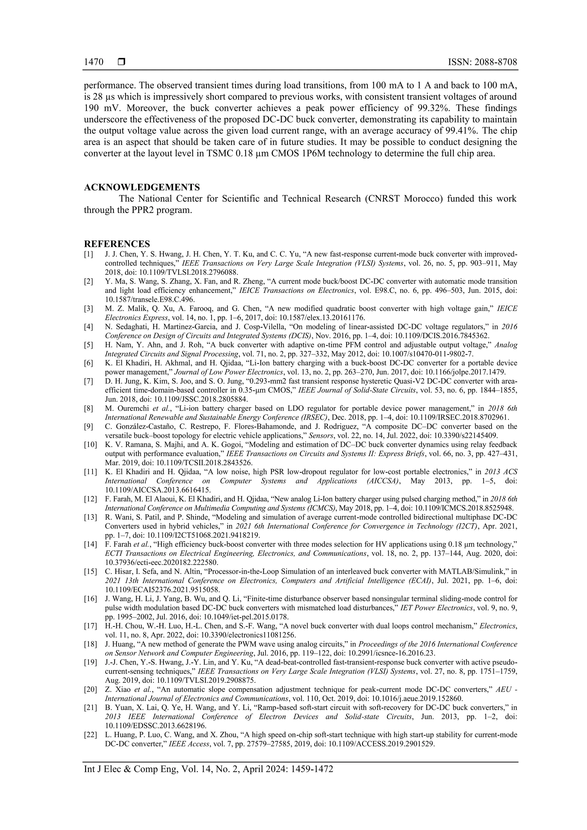 An on-chip soft-start pseudo-current hysteresis-controlled buck ...