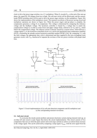 An on-chip soft-start pseudo-current hysteresis-controlled buck converter for automotive ...