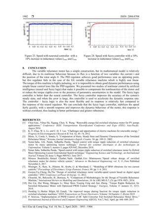 Control of variable reluctance machine (8/6) by artificiel intelligence techniques | PDF ...