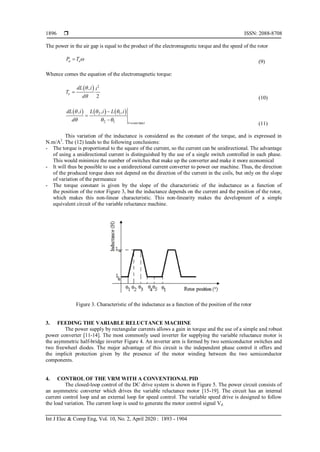 Control of variable reluctance machine (8/6) by artificiel intelligence techniques | PDF ...