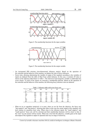 Control of variable reluctance machine (8/6) by artificiel intelligence techniques | PDF ...