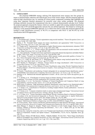 A Novel Approach Based on Decreased Dimension and Reduced Gray Level Range Matrix Features for ...