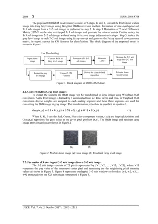 A Novel Approach Based on Decreased Dimension and Reduced Gray Level Range Matrix Features for ...