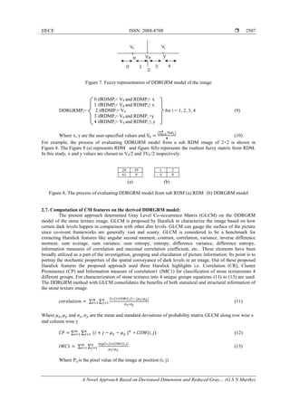 A Novel Approach Based on Decreased Dimension and Reduced Gray Level Range Matrix Features for ...