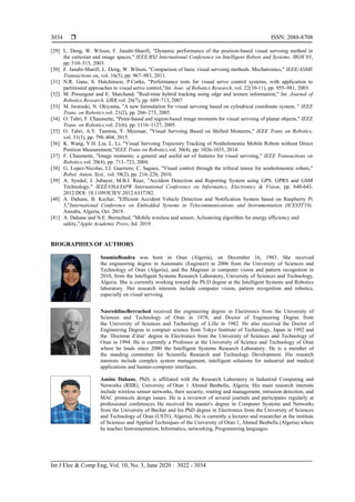 Efficient and secure real-time mobile robots cooperation using visual servoing | PDF