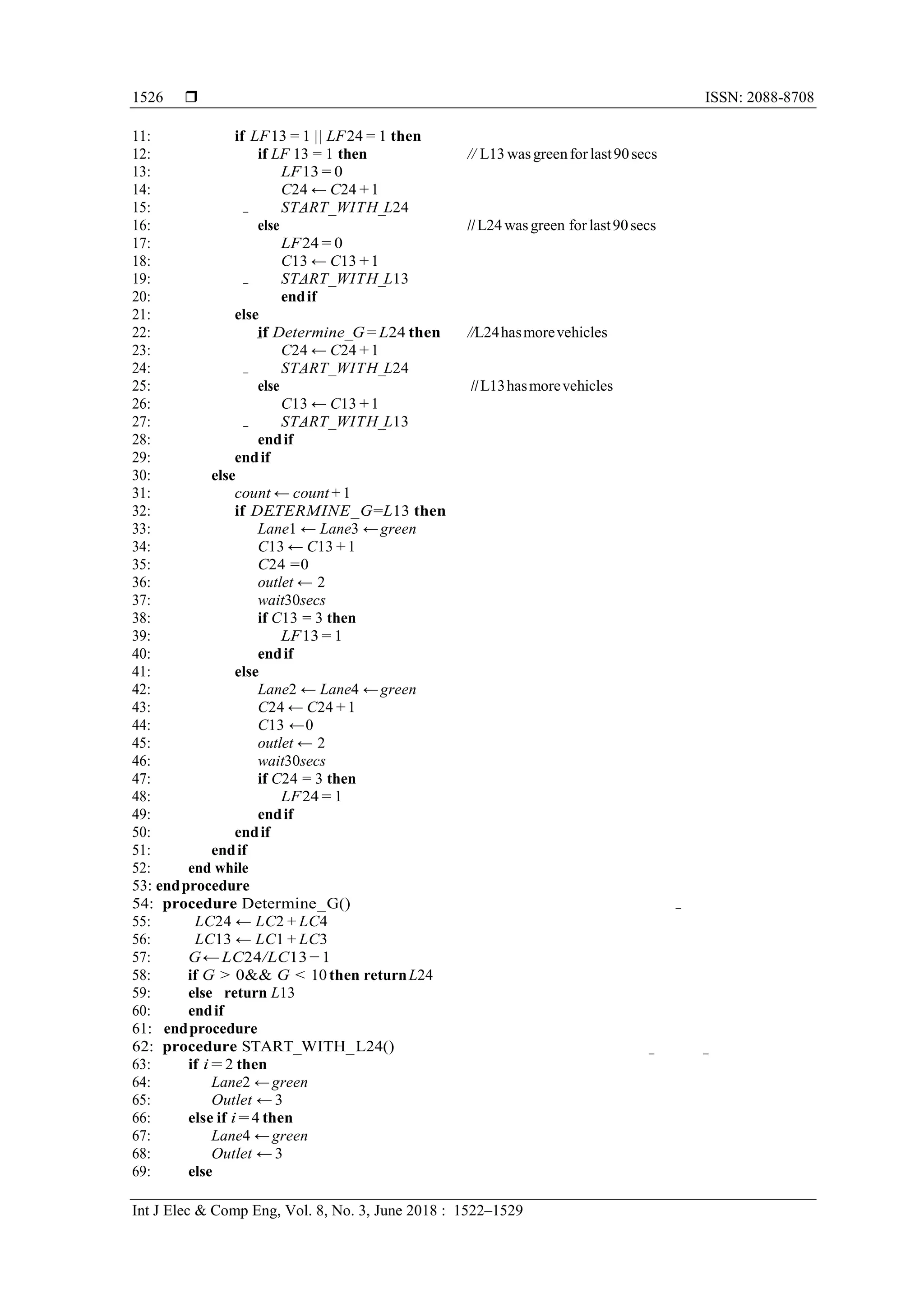 Autonomous Traffic Signal Control using Decision Tree | PDF