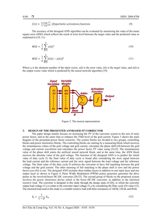 Artificial neural network based unity power factor corrector for single phase DC-DC converters ...