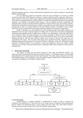 Shape and Level Bottles Detection Using Local Standard Deviation and Hough Transform | PDF ...