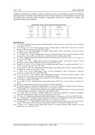 Real Time Implementation of Fuzzy Adaptive PI-sliding Mode Controller for Induction Machine ...